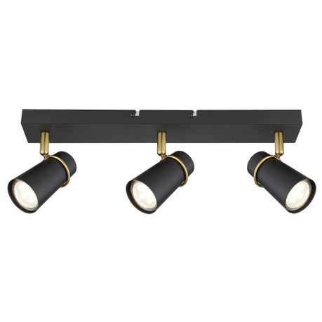 BLACK CEILING/WALL MOUNT GU10 LIGHT FITTING – Cajees Lighting and ...